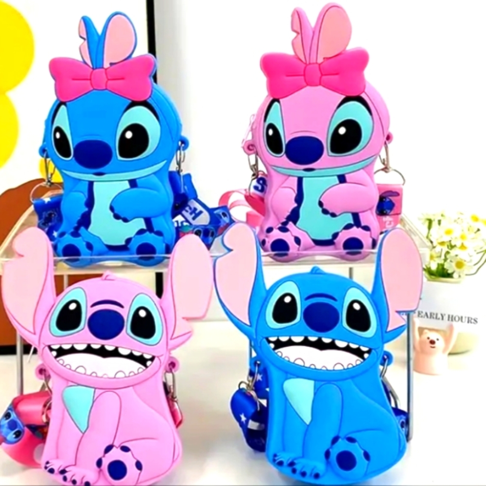 Stitch And Angel Purse - Gem